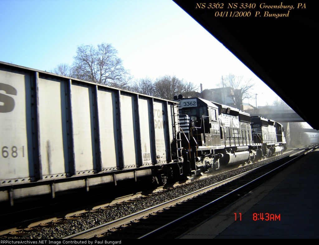 NS 3362 SD40-2 NS 3340 SD40-2 04/11/2006